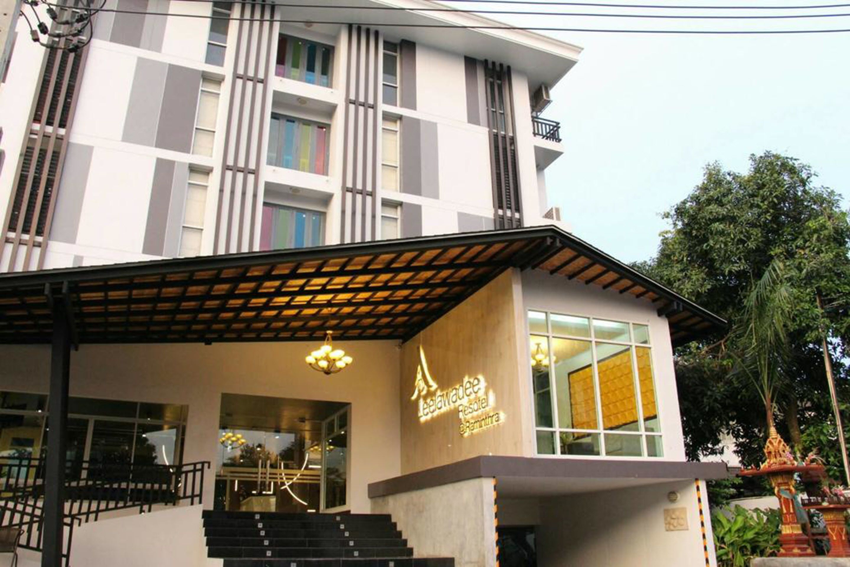 Fachada da propriedade