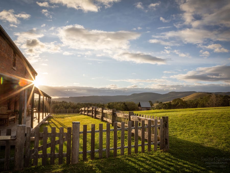 Fachada da propriedade