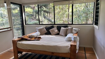 Chalé Romântico, 2 quartos, vista para o vale (Forest) | Camas extra