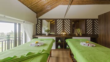 Tratamentos corporais, tratamentos faciais, manicures e pedicures