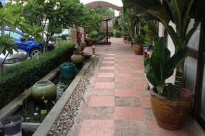 Entrada do alojamento