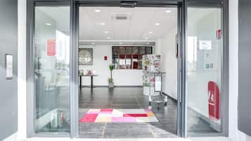 Entrada do alojamento