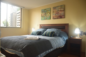 Apartamento Standard, 1 cama de casal e sofá-cama | Secretária, Wi-fi grátis