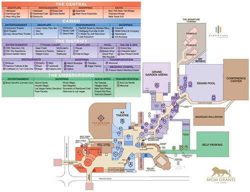 Mandalay Bay Resort Map