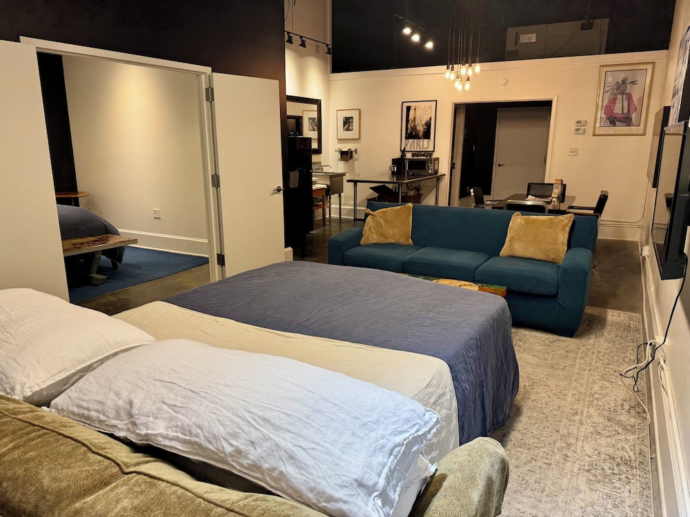Prime Downtown Apartment/free Onsite Parking/walkable/well Designed/art Filled - Roanoke, VA