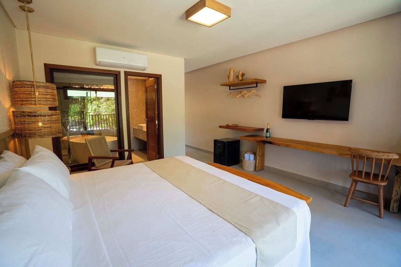 Quarto Deluxe, 1 cama king-size | Roupa de cama fornecida 