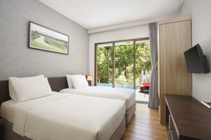 Vila | Roupas de cama premium, edredons de pluma, frigobar, cofres nos quartos