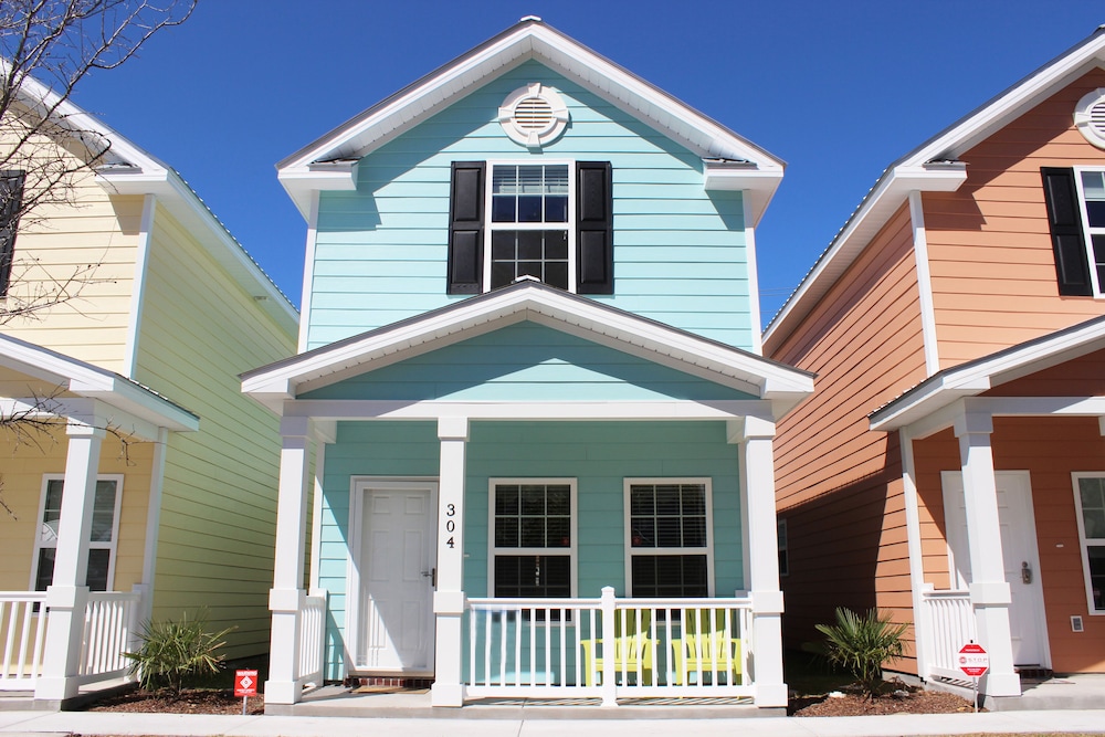 Hermoso Cómodo De Casa De Pueblo, A Una Cuadra De La Playa! - Myrtle Beach, SC
