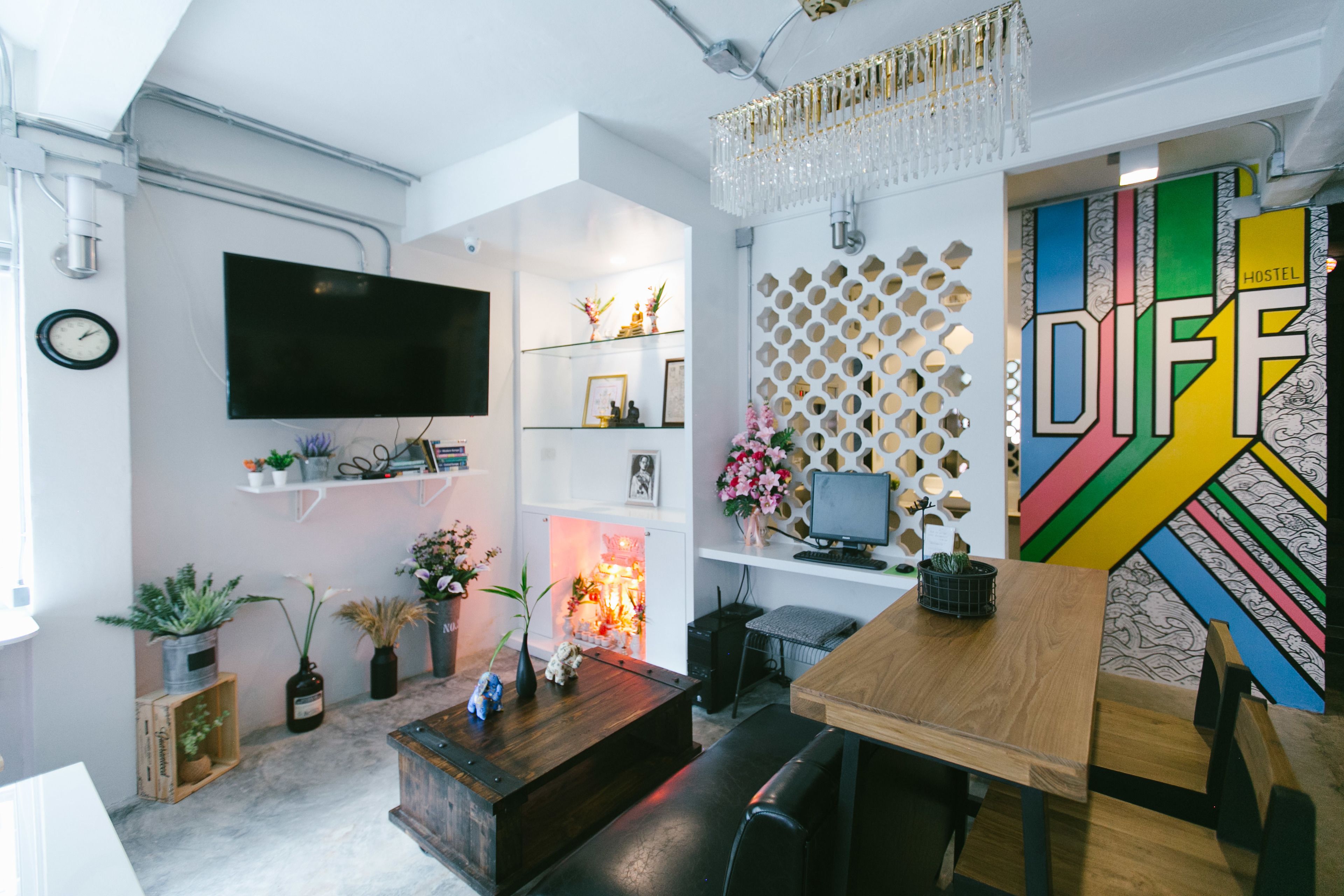 Sala de estar do lobby