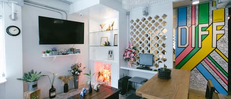 Sala de estar do lobby