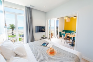 Suíte estúdio conforto | Roupas de cama premium, cofres nos quartos, individualmente decorados