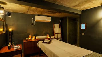 Sauna seca, massagens musculares profundas, massagens desportivas