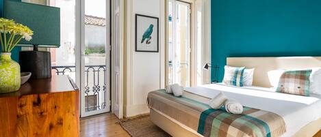 Apartamento, 2 quartos (Rua do Sol a Santa Catarina, 26) | Quartos insonorizados, berços/camas para crianças, Wi-fi grátis