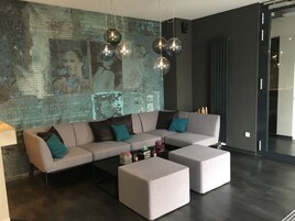 Sala de estar do lobby