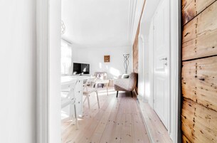 Apartamento Familiar, 2 quartos, não fumadores, cozinha | Sala de estar | Televisor, serviços de streaming 
