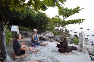 Arrumação de equipamento de esqui