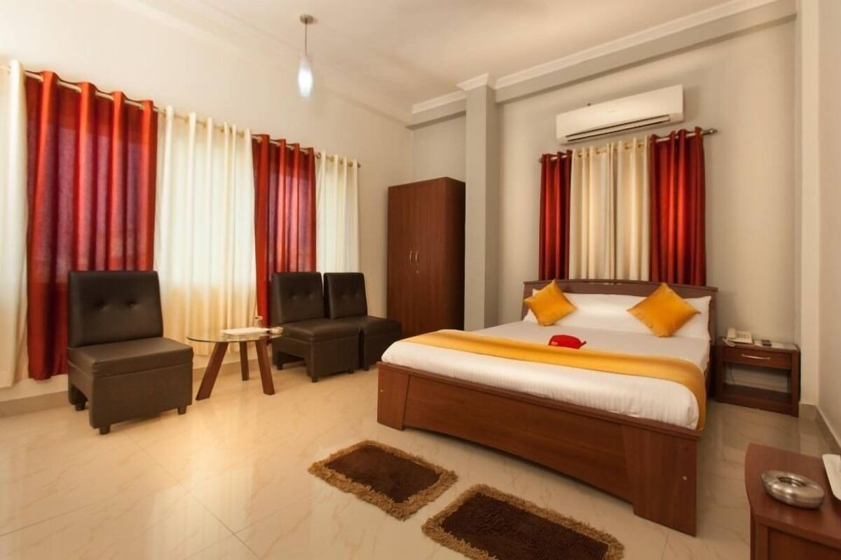 Quarto Duplo Empresarial, 1 cama king-size, Vista para a cidade | Cofre no quarto, secretária, quartos insonorizados 