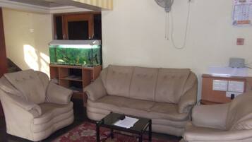 Sala de estar do lobby