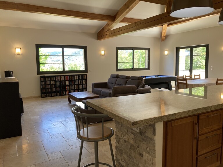 Nieuwe En Moderne Villa Met Privézwembad Op De Hoogten Van Falcon - Mont Ventoux