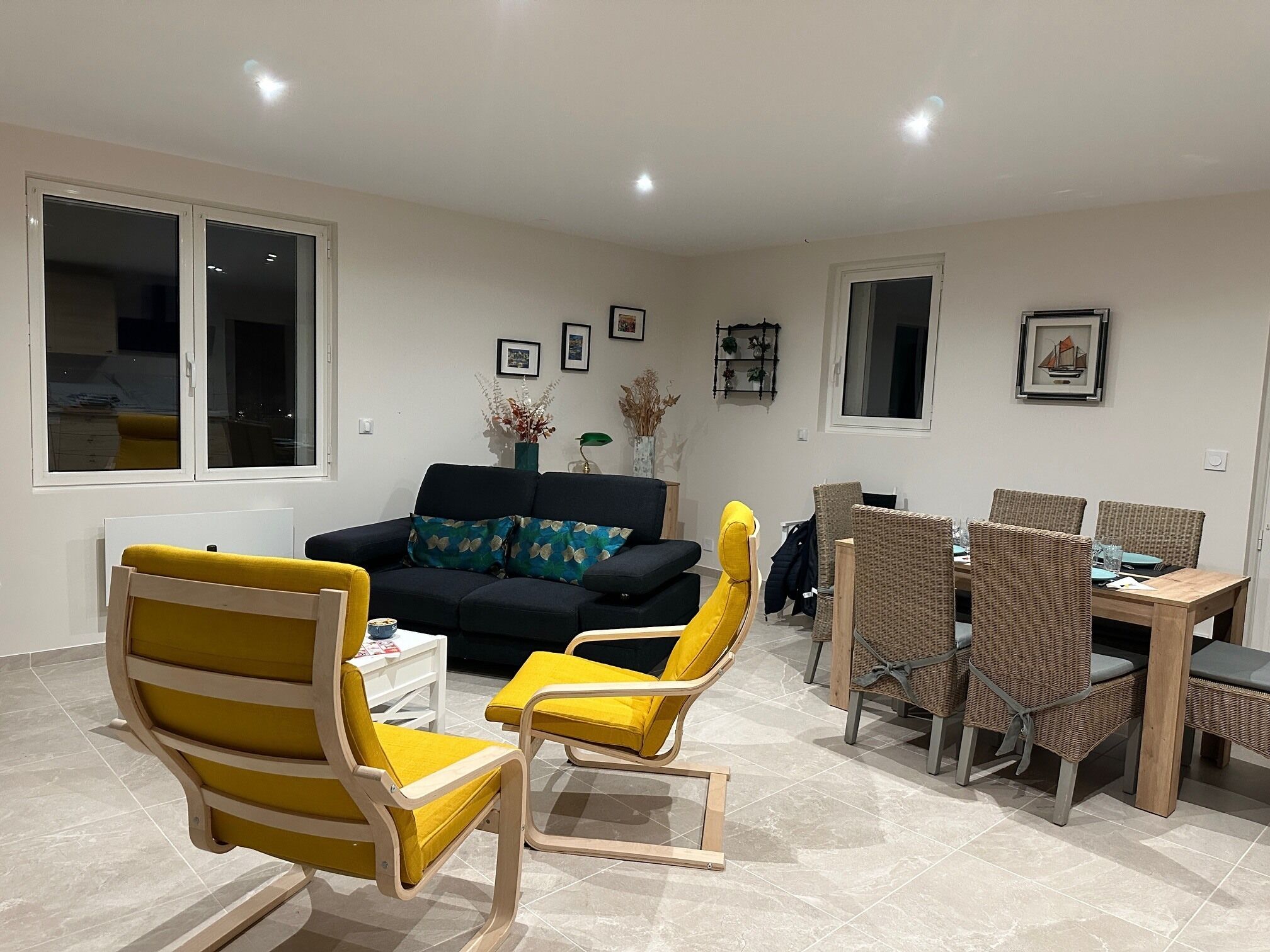 Gîte Vue Mer Tout Confort Avec Jardin, 2 Ch, 4 Pers. Proche De Omaha Beach - Port-en-Bessin