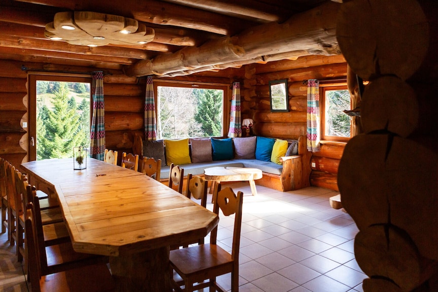 Schitterend Chalet 150 M² In Het Hart Van De Vogezen, Volledig Uitgerust, Wifi, Groep, Familie - La Bresse