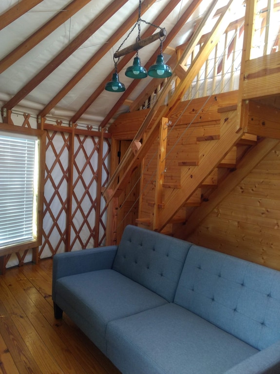 Yurt On όμορφη Logan Martin Lake. βρίσκεται στο Clear Creek Cove Rv Resort. - Alabama