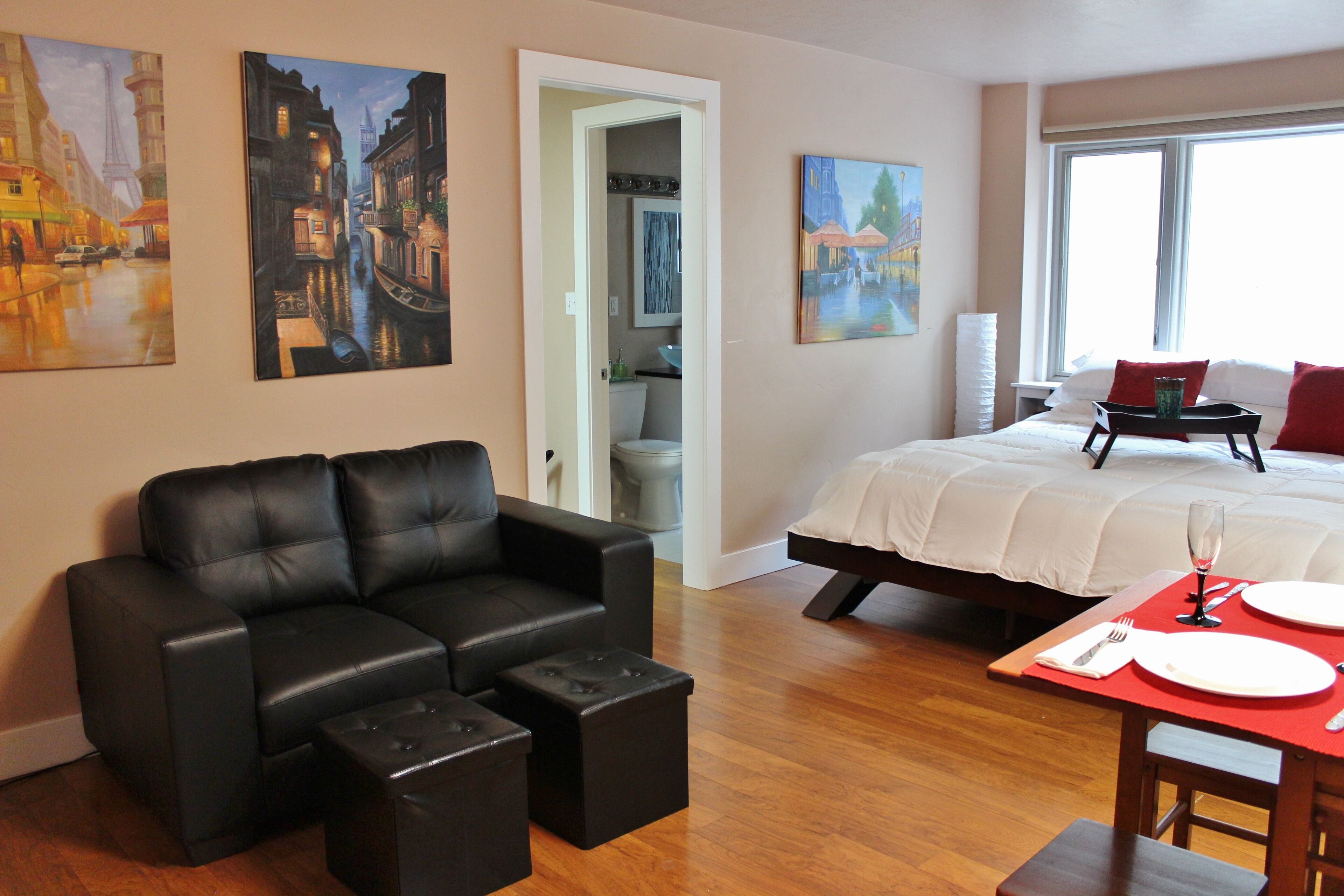 アンカレッジのダウンタウン中心部にあるモダンスタジオ - アンカレジ, AK