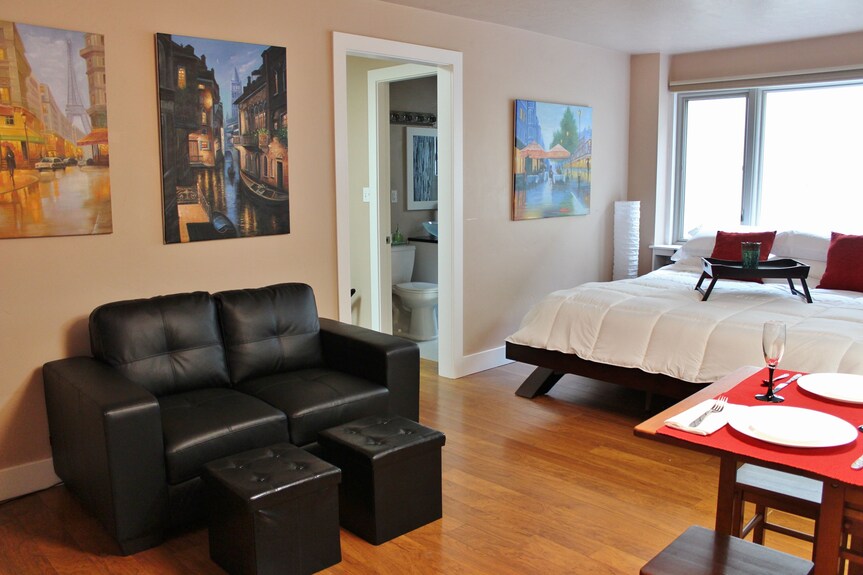 アンカレッジのダウンタウン中心部にあるモダンスタジオ - アンカレジ, AK