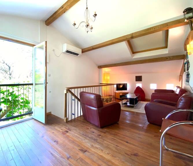 Gîte Contemporain Avec Piscine Solaire & Clim - Hagetmau