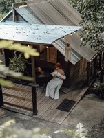 Bungalow Panorâmico, 1 quarto, casa de banho privativa, vista para a montanha | 1 quarto, com decoração personalizada, com mobília individualizada 