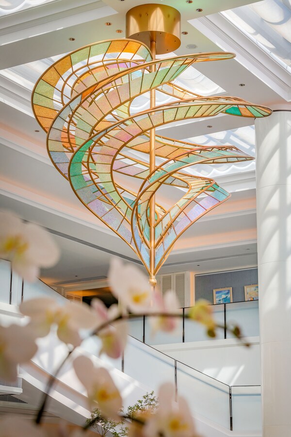 Yuehua Hotel Xiamen Seaside Hotel Corridor Leads To The Stone Exhibition Hall - Xiamen