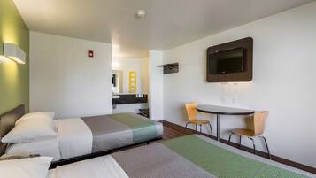 Wi-Fi de cortesia, roupa de cama