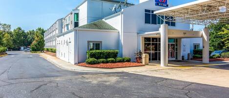 Entrada do alojamento