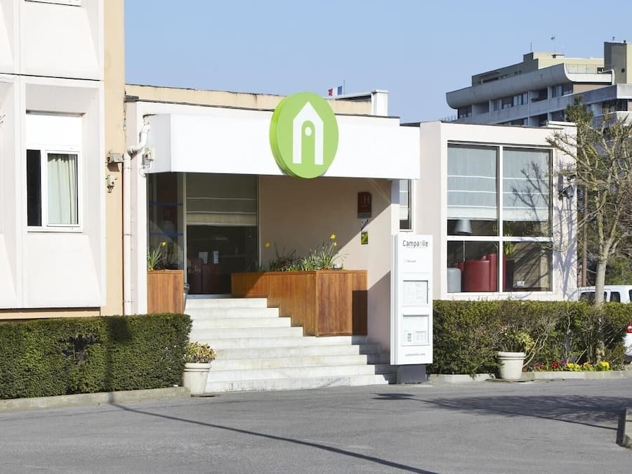 Entrada do alojamento