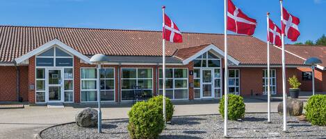 Entrada do alojamento