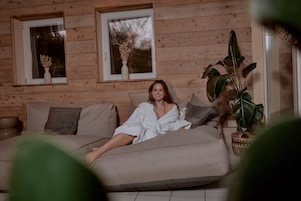 Sauna seca, banheira de hidromassagem, tratamentos corporais