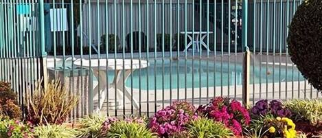 Piscina externa sazonal