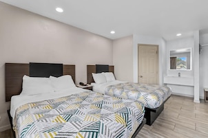 Wi-fi grátis, roupa de cama fornecida