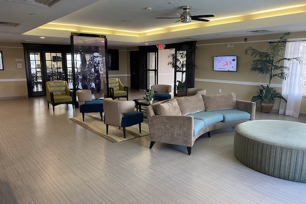 Sala de estar do lobby