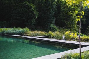 Piscina exterior sazonal 
