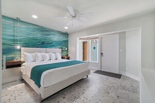 Casa geminada, 2 quartos (Royal Palm) | Roupas de cama premium, ferros/tábuas de passar roupa, Wi-Fi de cortesia