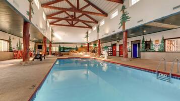 Piscina interior, piscina exterior