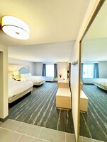 Roupas de cama premium, cofres nos quartos