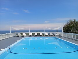 Piscina externa sazonal