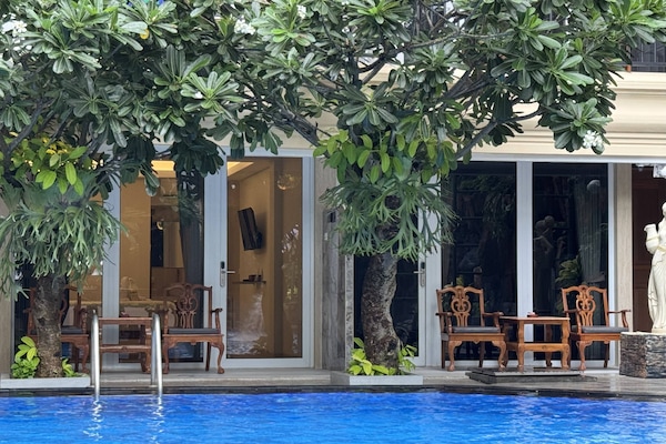 Quarto Duplo Standard, 1 cama king-size | Terraço/pátio interior