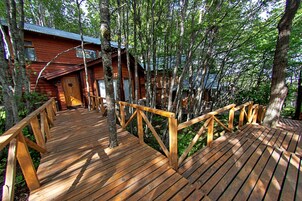 Arrumação de equipamento de esqui