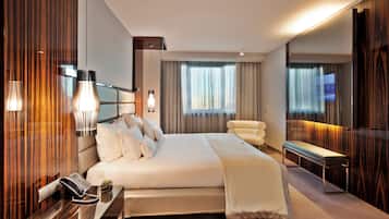 Suíte | 1 quarto, frigobar, cofres nos quartos, escrivaninha