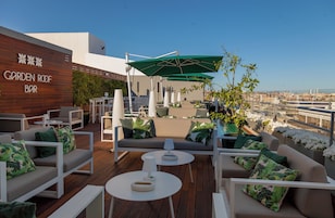 Terraço no piso superior