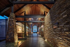 Entrada do alojamento