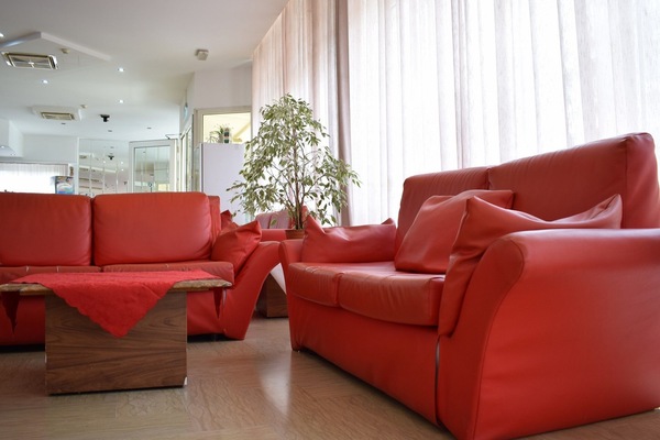 Sala de estar do lobby